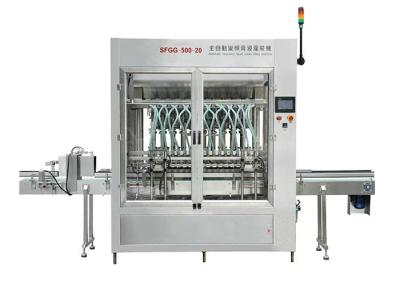 China High Precision Automatic Bottle Filling Machine Ceramic Pump Cream Piston Filler for sale