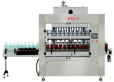 China CE Approval Water Bottle Filling Machine , Free - Running Liquid Filling Equipment for sale