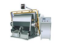 China Semi Auto Corrugated Carton Box Making Machine , Flat Creasing Die Cutting Machine For Corrugated Boxes for sale