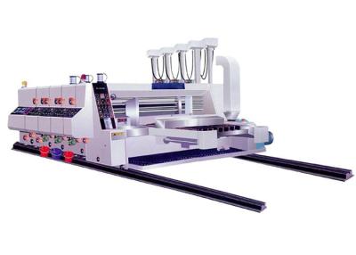China High Speed Corrugated Cardboard Box Making Machine Die Cut Printing Equipment for sale