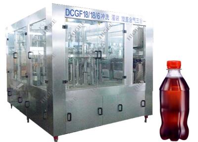 China Sus304 Material Carbonated Drink Filling Machine Durable 12 Mouths Warranty for sale
