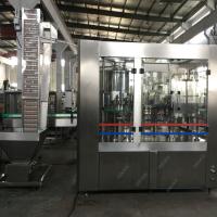 China Pet Glass Bottle Automatic Water Filling Machine PLC Control 10000bph Production Capacity for sale