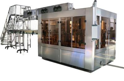 China 4500kg Carbonated Drink Filling Line , Small Glass Bottle Filling Machine for sale