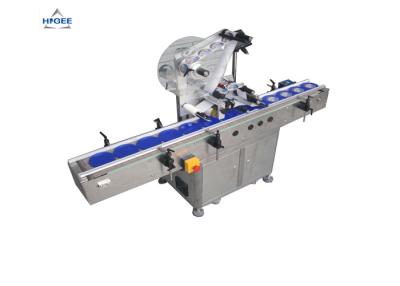 China Flat Bottle Can Labeling Machine , High Speed Automatic Box Labeling Machine for sale
