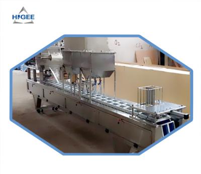 China 3 Phase Automatic Bottle Filling Machine Rotary Cup Filling Easy To Operate for sale