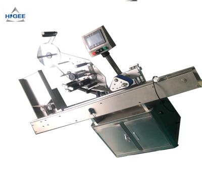 China 2ml 5ml Glass Bottle Label Sticking Machine / Tin Can Label Printing Machine for sale