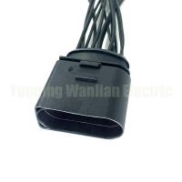 China 14 Pin 1J0973837 Automobile Xenon Headlight Lamp Socket Car Wire Harness Connectors for sale