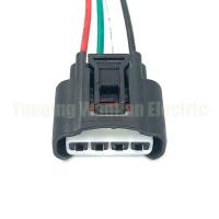 China 7283-7449-30 4 Pin Ignition Coil Plug Connector Black Female Auto Plug ﻿ for sale