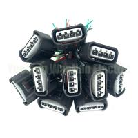 China 7283-7449-30 4 Pin Ignition Coil Plug Connector Black Female Auto Plug ﻿ for sale