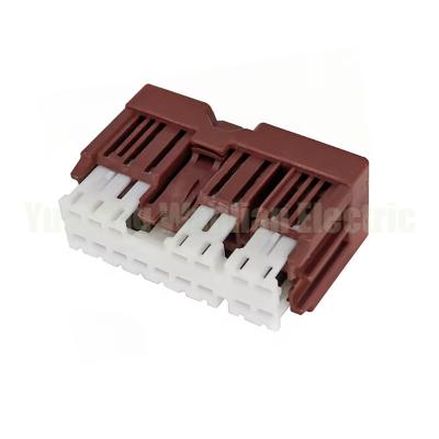 China 16 Pin 6098-6959 Auto Plastic Housing Electrical Connector For Nissan Car Seat Wiring Terminal Socket 2.2series for sale