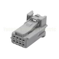 China 8 Pin 1379659-2 Gray Female Connector Hybrid Tyco Housing Connector And TE Connectivity for sale