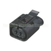 China 1-967412-2 0-965695-1 Black 2 Pin Automotive Connector Female Housing Adapte 3.5 Series for sale