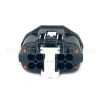 China 7283-8551-30 12 Pin Automotive Connector AC Assembly Car Headlight Electric Wire Socket for sale