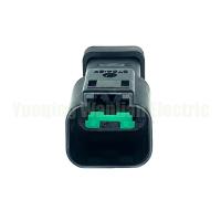 China 2 Pin DT04-2P-CE03 Black wire harness terminal waterproof Engine electrical connector for sale