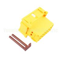 China 21 Pin 1-967630-5 automotive power amplifier connector FAW Heavy duty ABS EBS male and female butt harness plug for sale