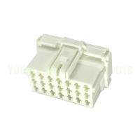 China 21 Pin 7-968975-1 Automobile power amplifier Connector Electrical Wire Socket With Terminals for sale