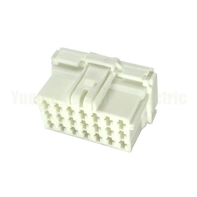 China 21 Pin 7-968975-1 Automobile power amplifier Connector Electrical Wire Socket With Terminals for sale