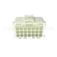 China 21 Pin 7-968975-1 Automobile power amplifier Connector Electrical Wire Socket With Terminals for sale