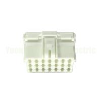 China 21 Pin 7-968975-1 Automobile power amplifier Connector Electrical Wire Socket With Terminals for sale