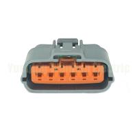 China 6195-0035 6 Pin Ignition Coil Connector / Grey Ignition Harness Connector for sale