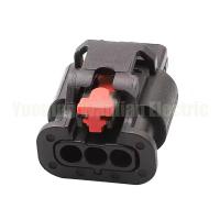 China 1488991-5 3 Pin Automotive Reversing Radar Connector Parking Sensor Plug for sale