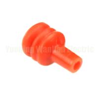 China Red 184140-1 Automotive Plug Rubber Seal Super Wire Seals For Auto Connector for sale