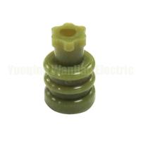 China RS220-01100 Green Rubber Wire Seal Auto Superseal Wire Seal For Auo Wiring Connector for sale