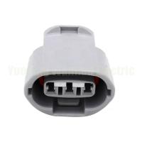 China Grey 189-0443 90980-11349 3 Pin Auto Alternator Wire Connector Electrical Headlight Plug for sale