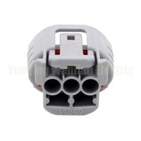 China Grey 189-0443 90980-11349 3 Pin Auto Alternator Wire Connector Electrical Headlight Plug for sale