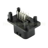 China 14 Pin 776262-1 PCB Mount Header Vertical Wire To Board Waterproof Auto Electrical Connectors for sale