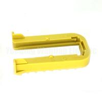 China 1564411-1 Yellow Buckle Housings Male Connector Flange Lock Catch for sale