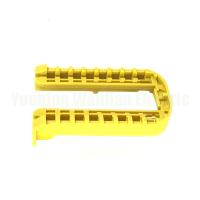 China 1564411-1 Yellow Buckle Housings Male Connector Flange Lock Catch for sale