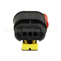 China 3 Pin 284426-1 284425-1 Waterproof Automotive Wire Connector / Ignition Coil Connector for sale
