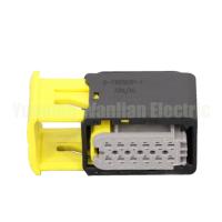 China 2-1703639-1 12 Pin HDSCS Connector Female Waterproof Automotive Electrical Connectors for sale