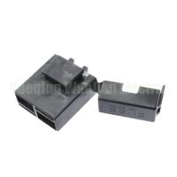 China BX2017D Medium Automobile Fuse Holder Automobile Insurance Socket Black Lighter Frontal for sale