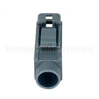 China 1 Pin Fakra-G Grey Fakra Connector Jack Coaxial Soldering Wire Connectors for Pigtail Cable for sale