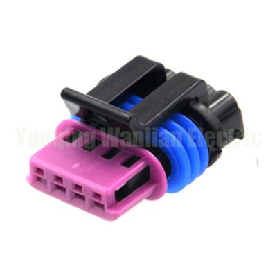 China 4 Pin 15410728 Auto Intake Pressure Sensor Sealed Socket Auto Wire Cable Connector for sale