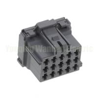 China 15 Pin 8-968973-2 Automotive Car Audio Amplifier Plug Wire Harness Cable Socket for sale