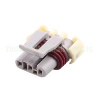 China 3 Pin 12129946 Map Sensor Plug Grey Female Connector Auto Electric  Connector for sale
