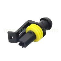 China 1 Pin 282079-2 Automotive waterprof Wire Harness Sealed Connector Oil induction plug for sale