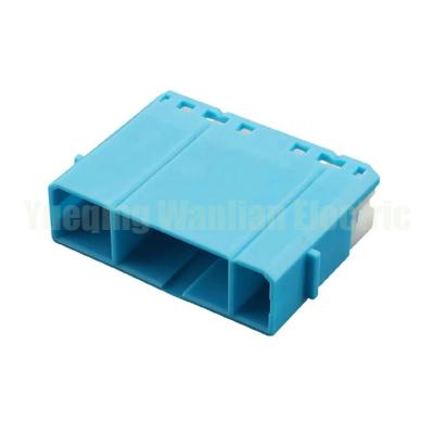 China 12 Pin 7122-1729-90 7157-6122-90 2.8 Series Blue Car Electric Wire Connector AC Assembly Auto Unsealed Socket for sale