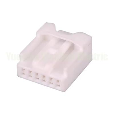 China 6 Pin 6098-2303 Auto White Connector Wires Automotive Wire Harness Sockets for sale