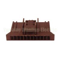 China 12 Pin 211PC122S1017 Female Unsealed Connector Auto Connector brown color FCI for sale