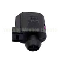 China 2 Pin 8T0973702 6E0973702 Auto Waterproof ABS Speed Sensor Plug Wiring Harness Cable Connector for sale