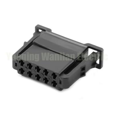 China 10 pin 6Q0972725 automotive Waterproof female wire connector terminal plug socket for sale