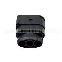 China 3 Pin 6Q0973853 Automotive Male Waterproof Connector Electrical Connector for sale