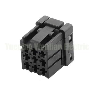 China 9 Pin 1-968307-2 female Automotive Power Amplifier plug Fuse box Wire harness connector for sale