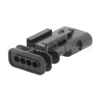 China 4 Pin 1-1564559-1 Car reversing radar electric eye plug nozzle sensor wiring harness plug for sale
