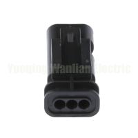 China 3 Pin 1-1703494-1 Waterproof Connector For Parking Sensor Electric Eye Plug for sale