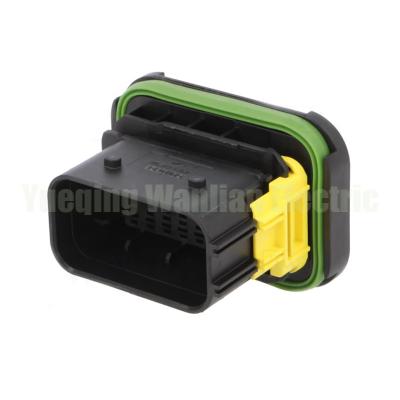 China 21 Pin 1-2112162-1 Automotive waterproof connector male Variable box engine plug for sale